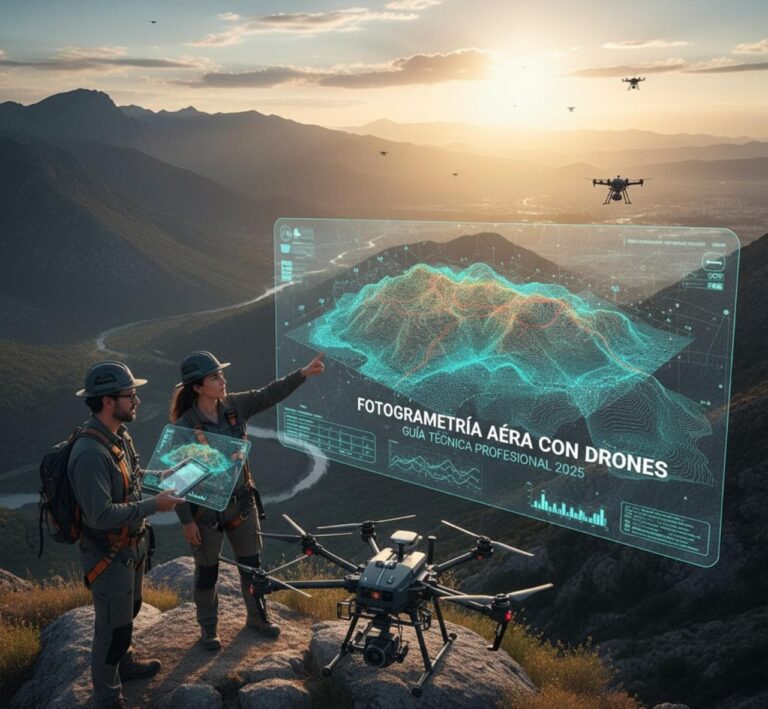 Fotogrametría Drones: Guía Técnica Profesional 2025