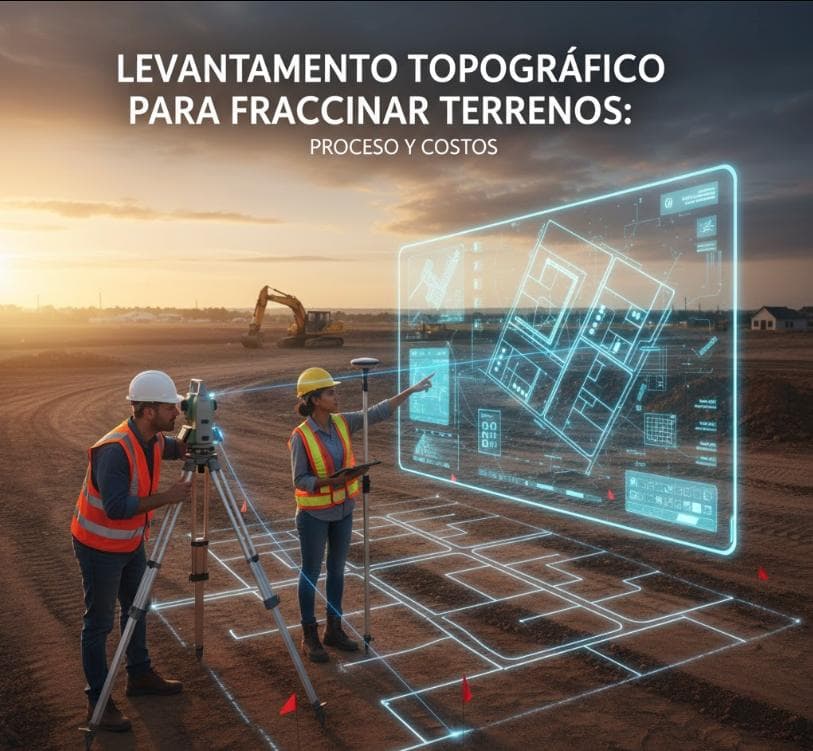 Levantamiento Topográfico para Subdividir Terrenos 2025